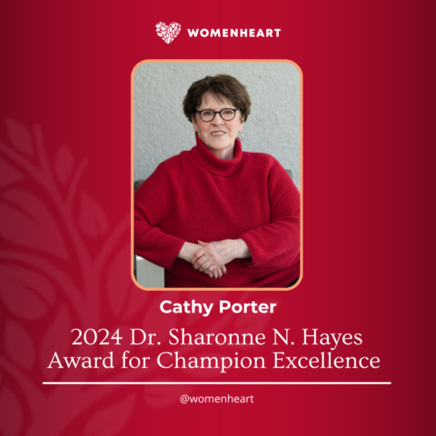 Cathy Porter: Dr. Sharonne N. Hayes Award for Champion Excellence ...